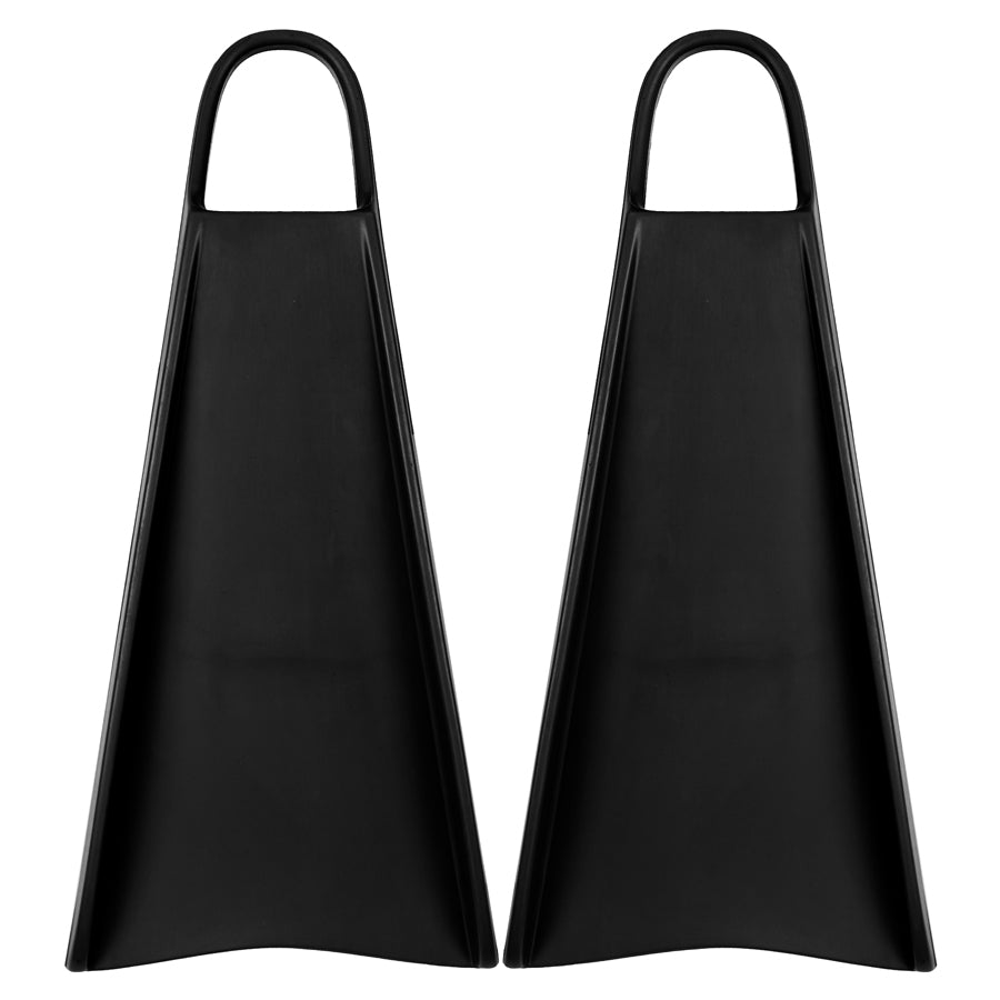 Yucca Black Long Blade Fins - Standard Flex – Yucca Fins